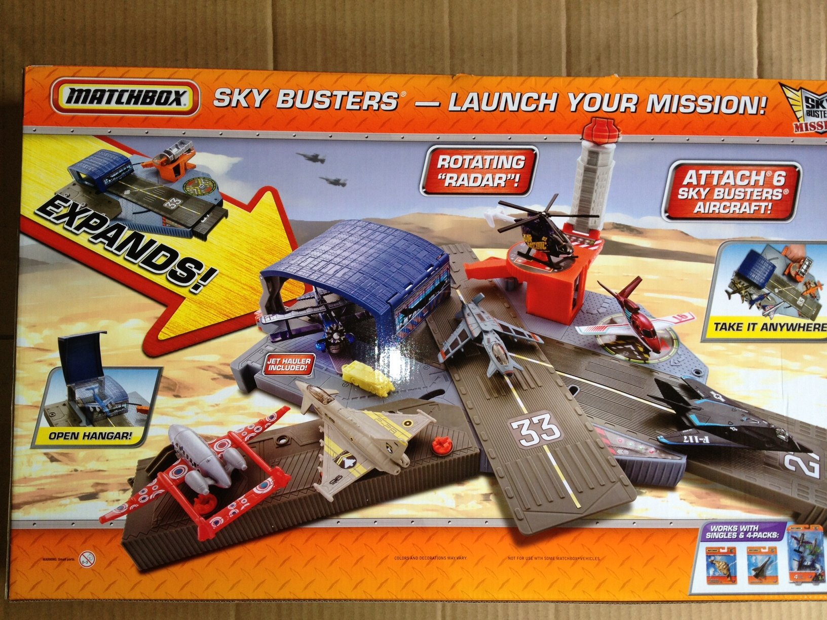 Mua Matchbox Sky Busters Missions: Mission Headquarters Playset with 10 ...