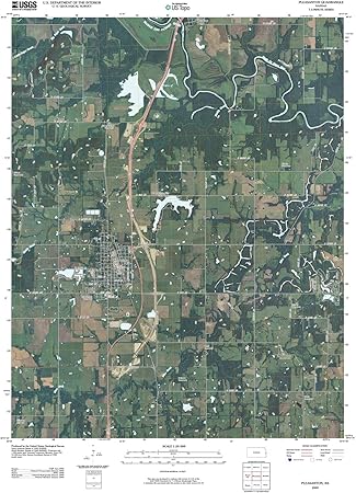 Amazon.com: 2009 Pleasanton, KS - Kansas - USGS Historical Topographic ...