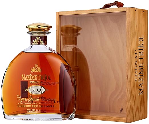 Maxime Trijol Cognac XO Grande Champagne Brandy 70 cl: Amazon.co.uk ...