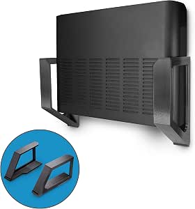 Amazon.com: Screwless 2.25" Wide Cable Box Mount, Modem, Router, Mesh ...