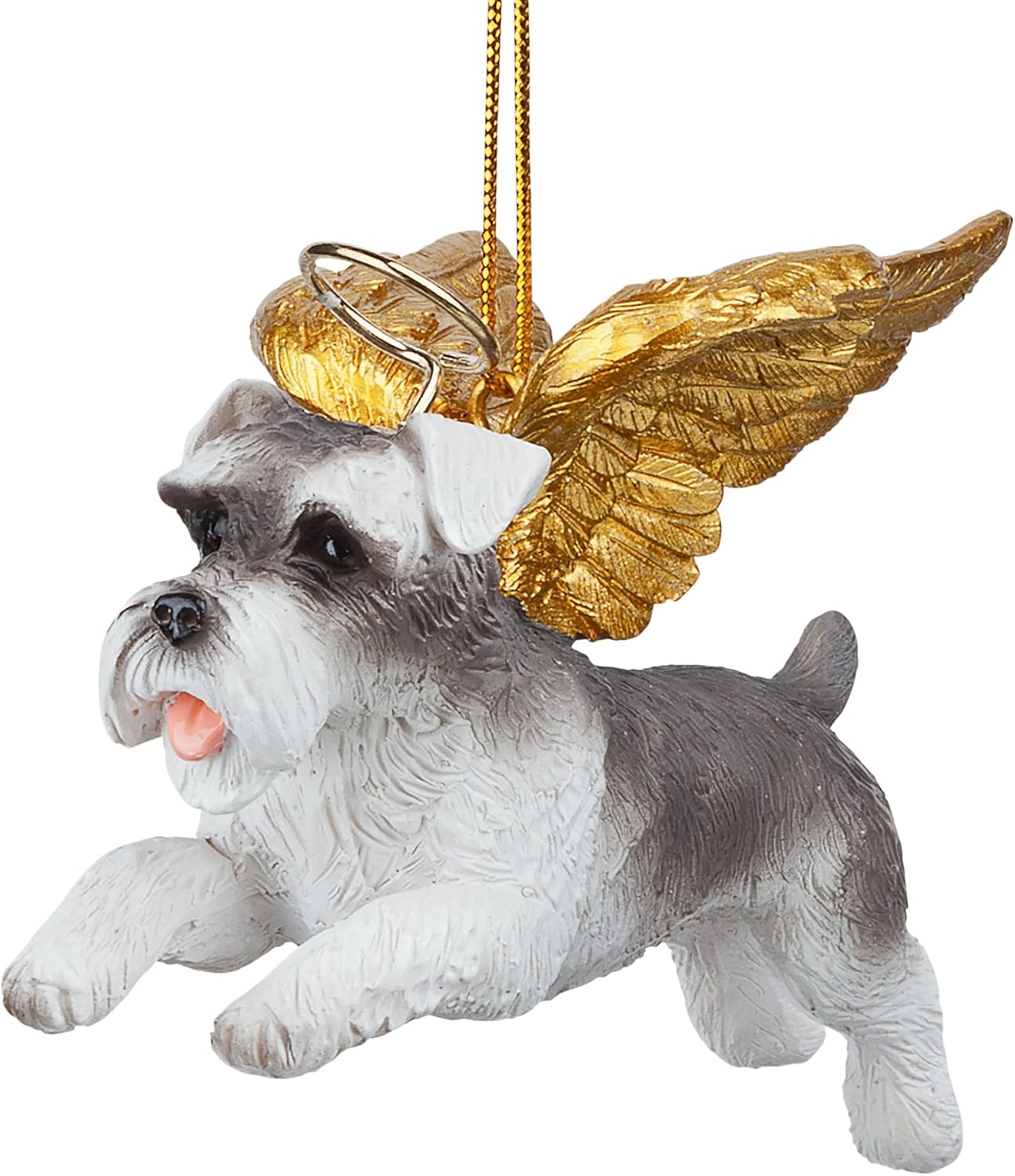 Christmas Tree Ornaments - Honor The Pooch Miniature Schnauzer Holiday ...