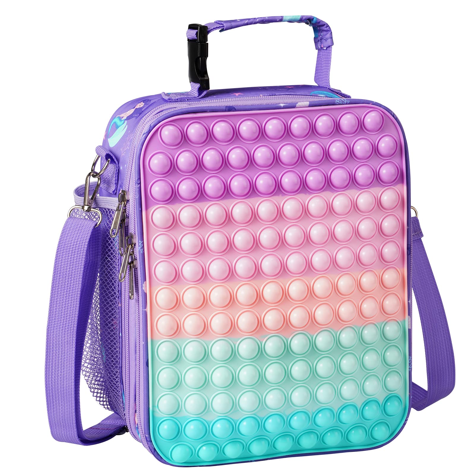 Woosir Lunch Box for Kids Girls Pop Insulated Lunch Bag for Girls Women ...