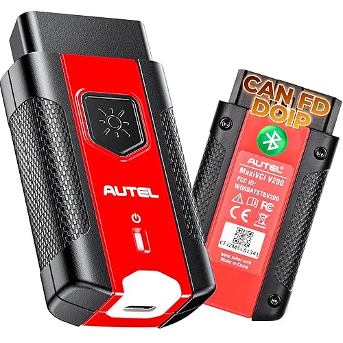 Autel MaxiVCI V200 VCI200 Wireless OBD2 Connector Adapter, 2025 VCI 200 ...