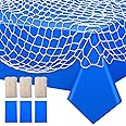 Amazon.com: 6 Pack Fish Net Decorative and Tablecloth Set, Cotton ...