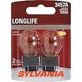 Amazon.com: SYLVANIA - 4157NA Long Life Miniature - Amber Bulb, Ideal for Parking, Side Marker ...