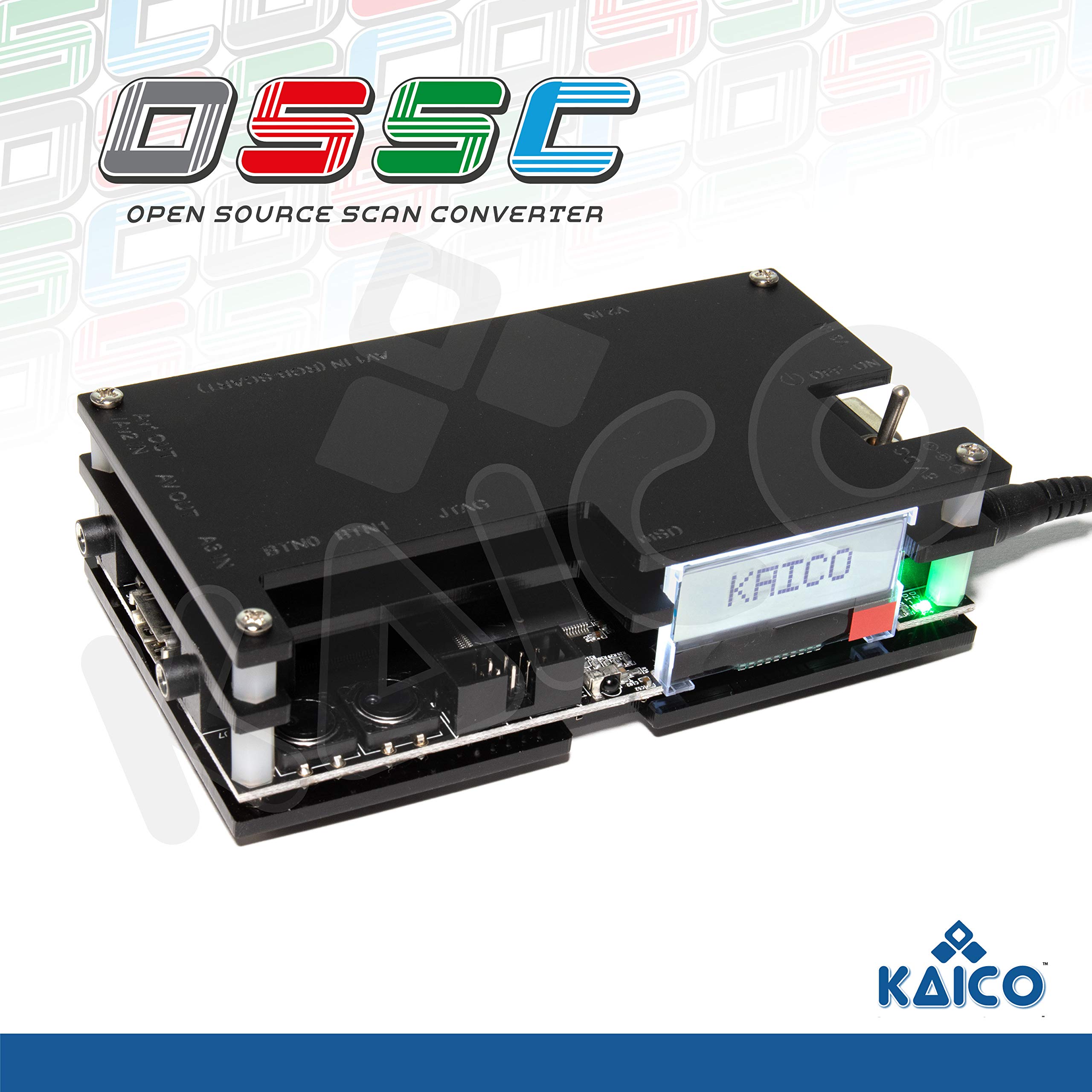 Kaico Edition OSSC Open Source Scan Converter 1.6 with SCART, Component ...