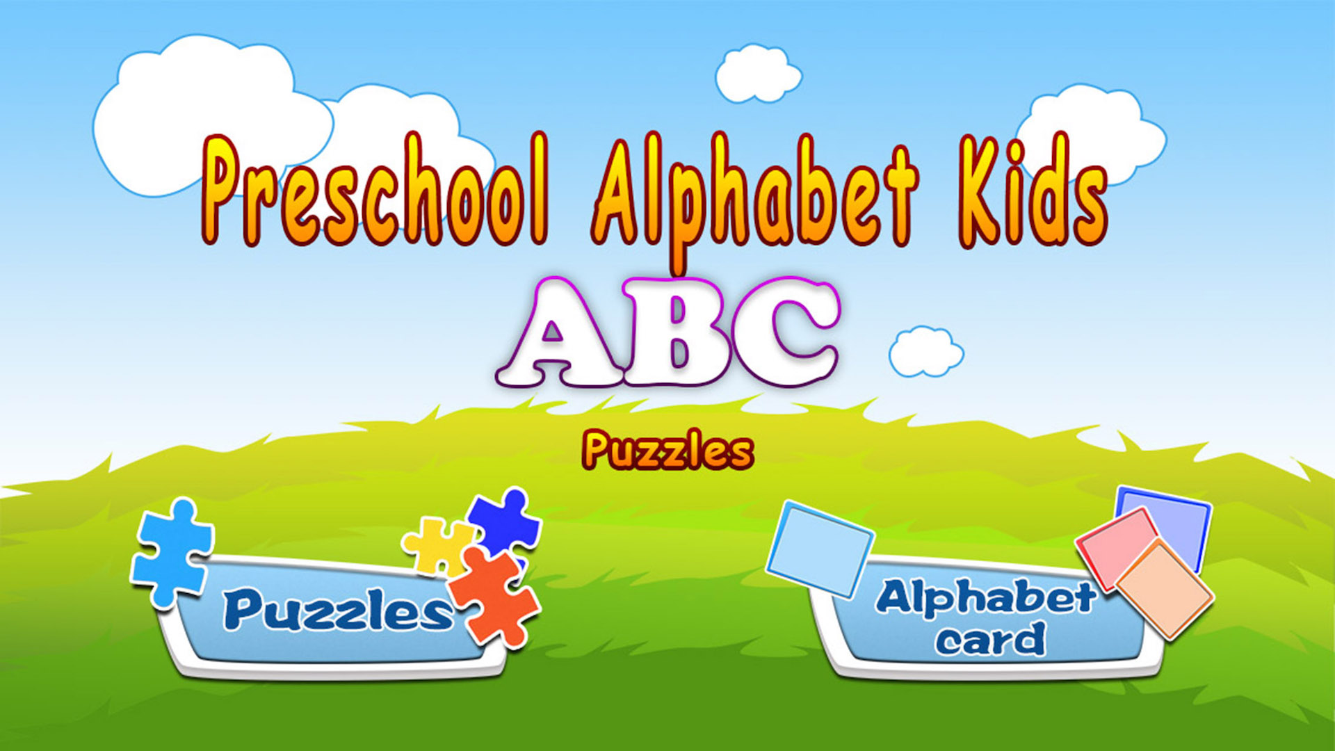 Amazon.com: Preschool alphabet kids ABC puzzles and flashcards - free ...
