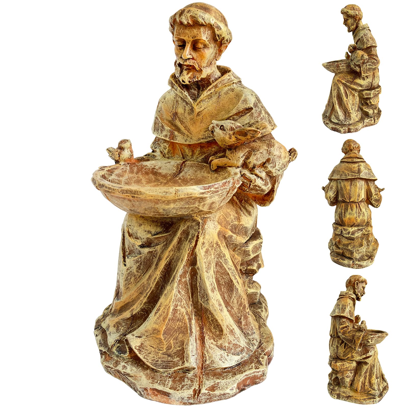 BOLVOUD Small Bigfoot Statue, Resin Bigfoot Sasquatch Figure for Home ...