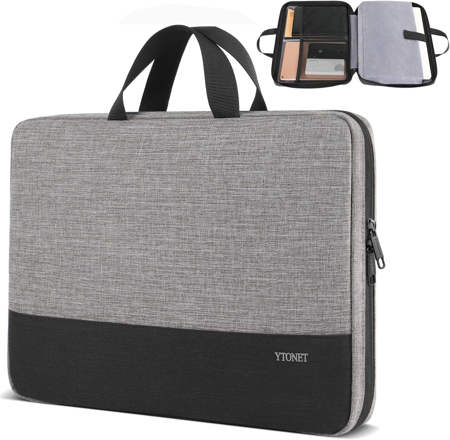 Ytonet Laptop Sleeve Case 15 6 Inch Slim Water Resistant TSA Laptop Ytonet Laptop Sleeve Case 15 6 Inch Slim Water Resistant TSA Laptop