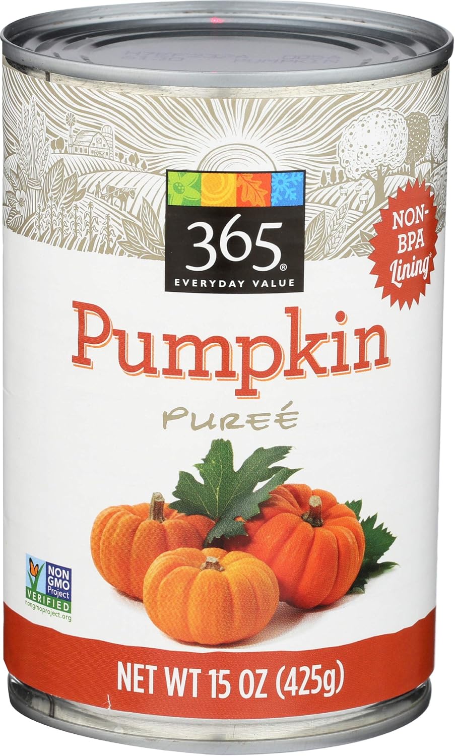 365 Everyday Value Canned Pumpkin, 13 oz: Amazon.ca: Grocery