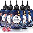 Amazon.com: UV Resin 500g - Upgraded UV Resin Kit, Hard Type Crystal Clear Ultraviolet Curing UV ...