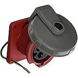 Hubbell HBL430P7W Pin and Sleeve IEC Plug, 3 Pole, 4 Wire, 30 amp, 3 ...