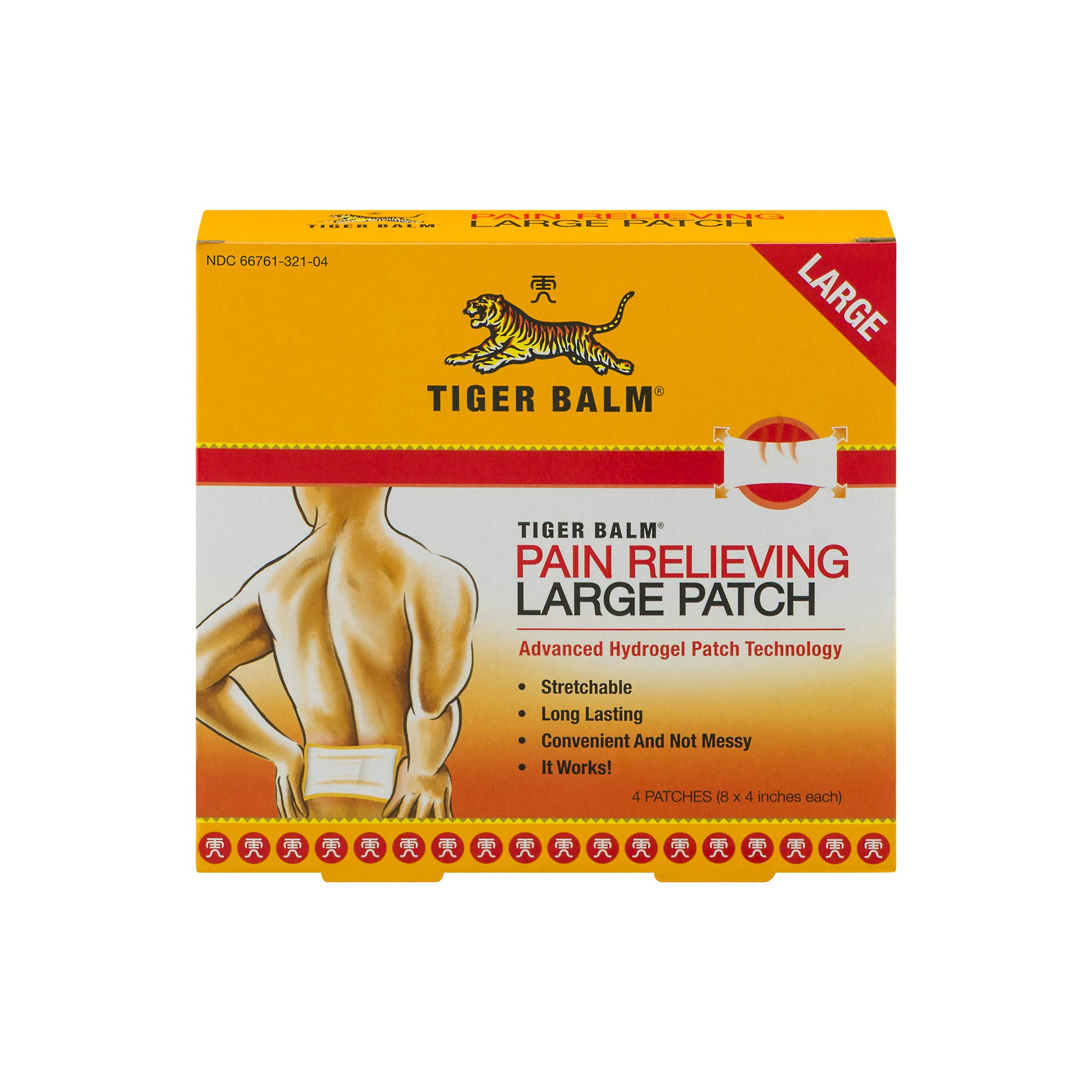 Mua Tiger Balm Pain Relieving Large Patch, 4" x 8", 4/pack – Pain ...