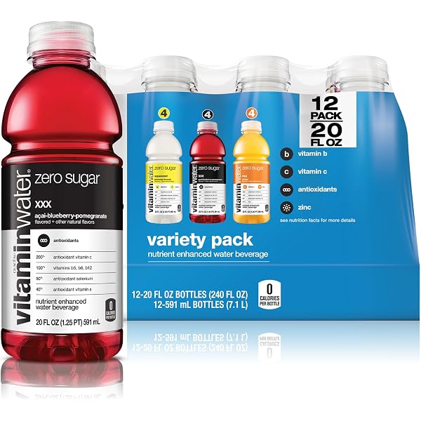 Contenido De Nutrientes Del Agua Vitamínica