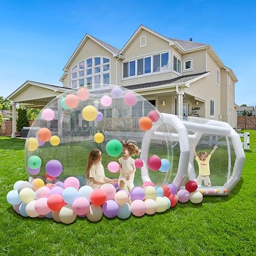 Inflatable Bubble House, Transparent Bubble House Party for Kids ...