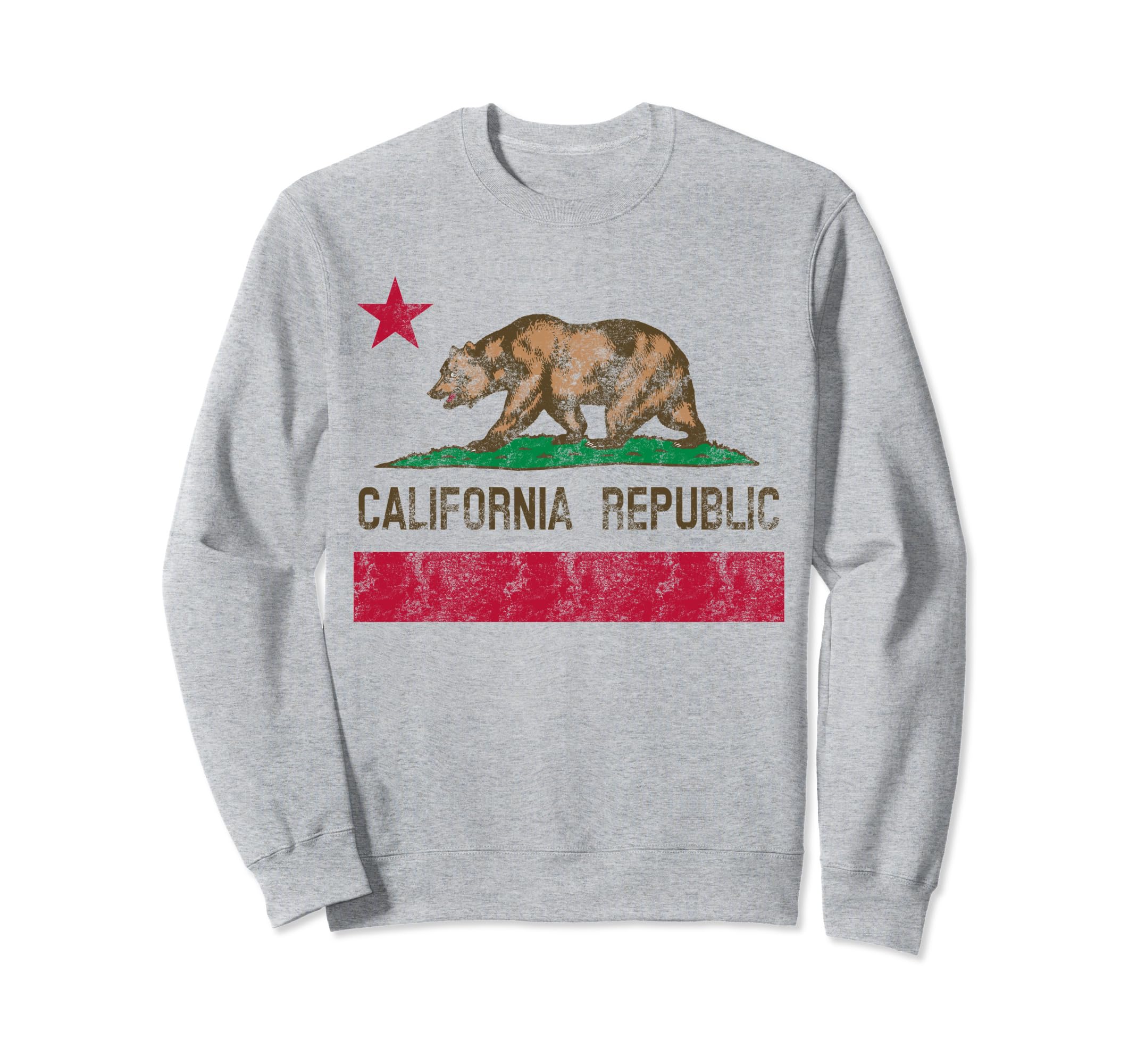 California Republic Flag Bear Vintage Souvenir Sweatshirt Sweatshirt ...