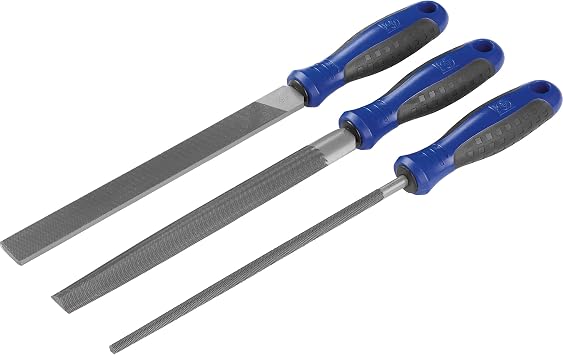 LUX-TOOLS Feilen-Set Comfort 3-teilig 200 mm Mittelfein ...