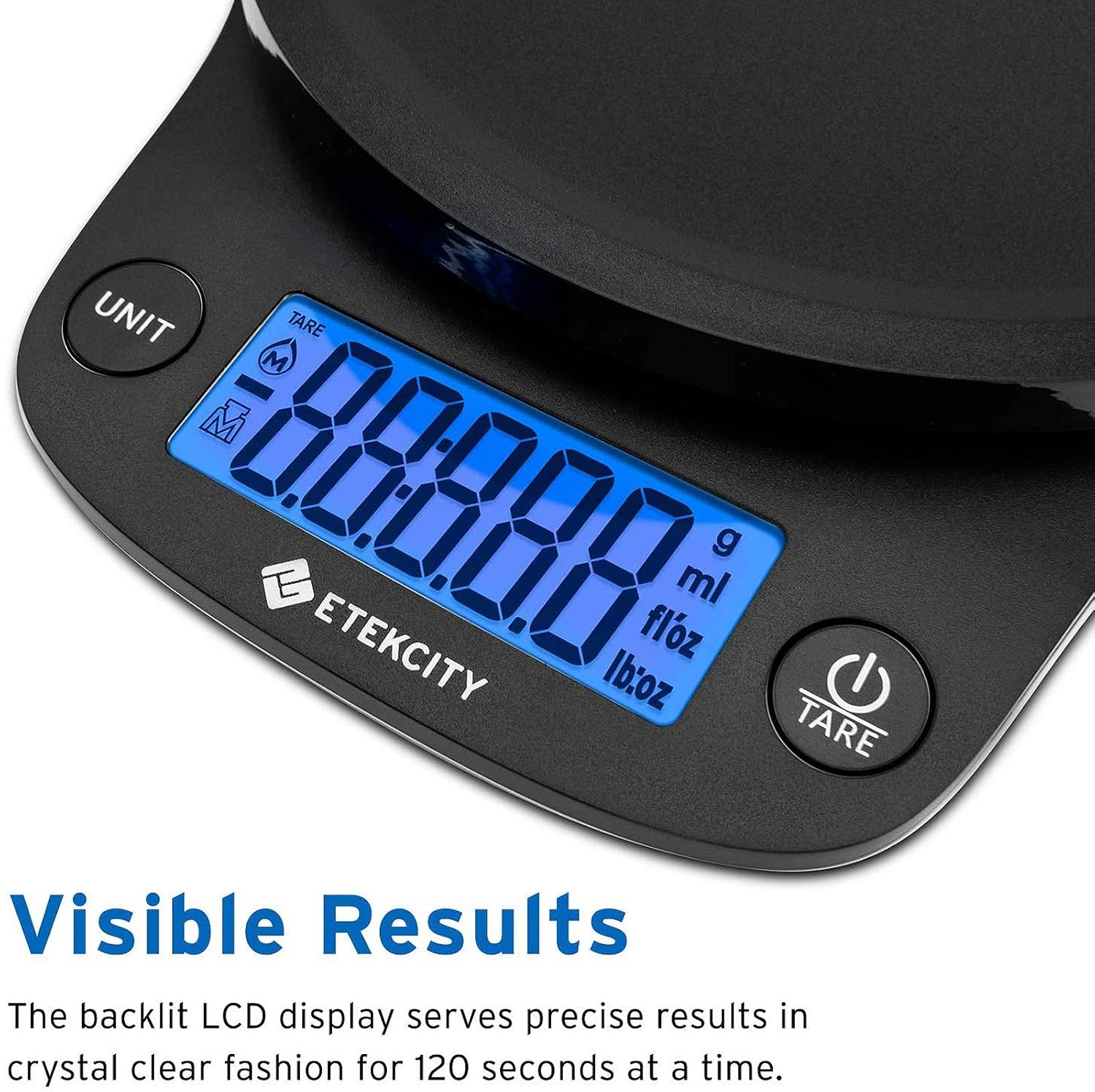 Etekcity Kitchen Scales Digital 0.1g/0.01oz, 5kg/11lb, Food Scale ...