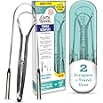 Amazon.com : GuruNanda Spoon & U-Shaped Tongue Scraper Variety Pack (2 ...