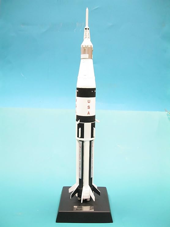 Amazon.com: Executive Series NASA Saturn 1B Rocket 1:144 Scale E80744 ...