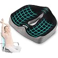 Amazon.com: ROYI Memory Foam Seat/Chair Cushion for Relieves Back ...