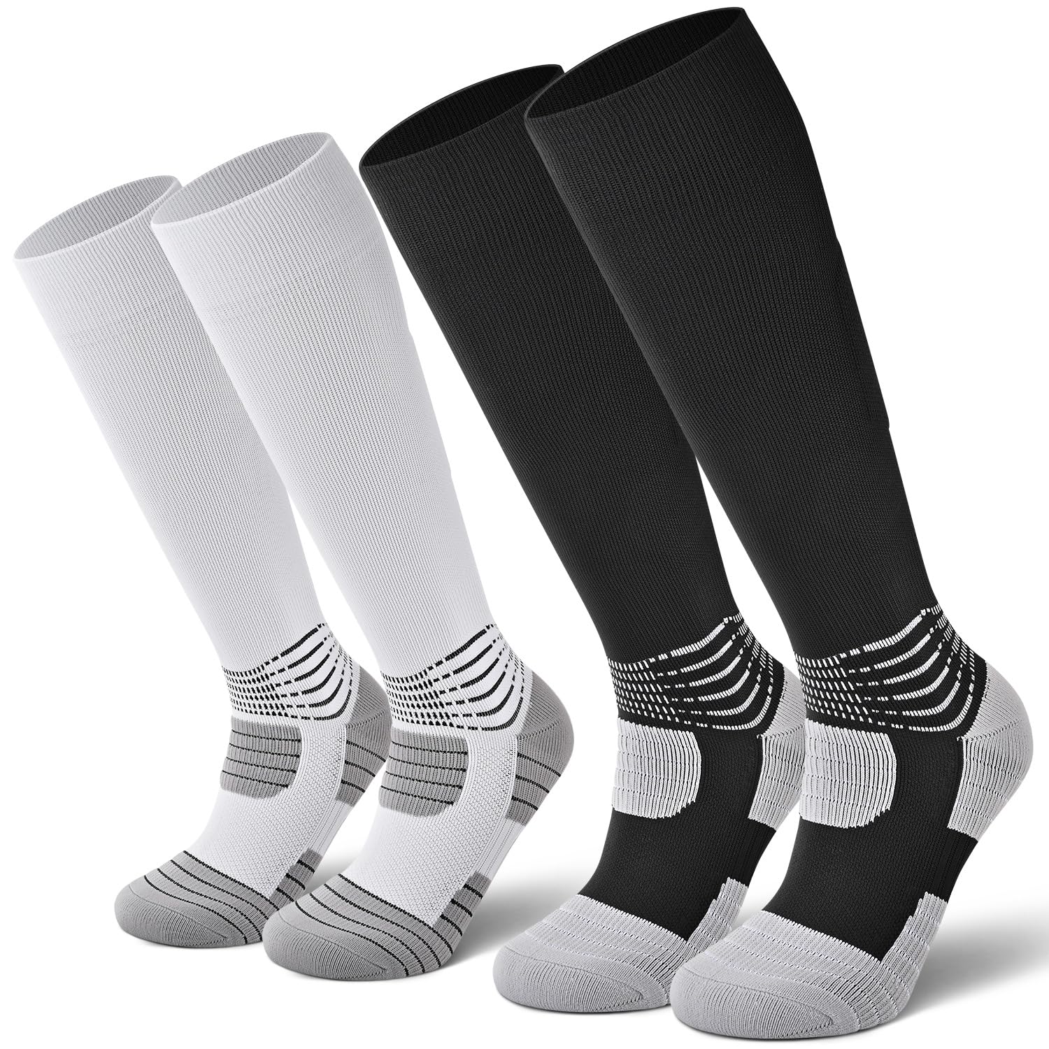 IRAMY Compressive Soccer Socks Kids Ankle Compression Support Coolmax ...