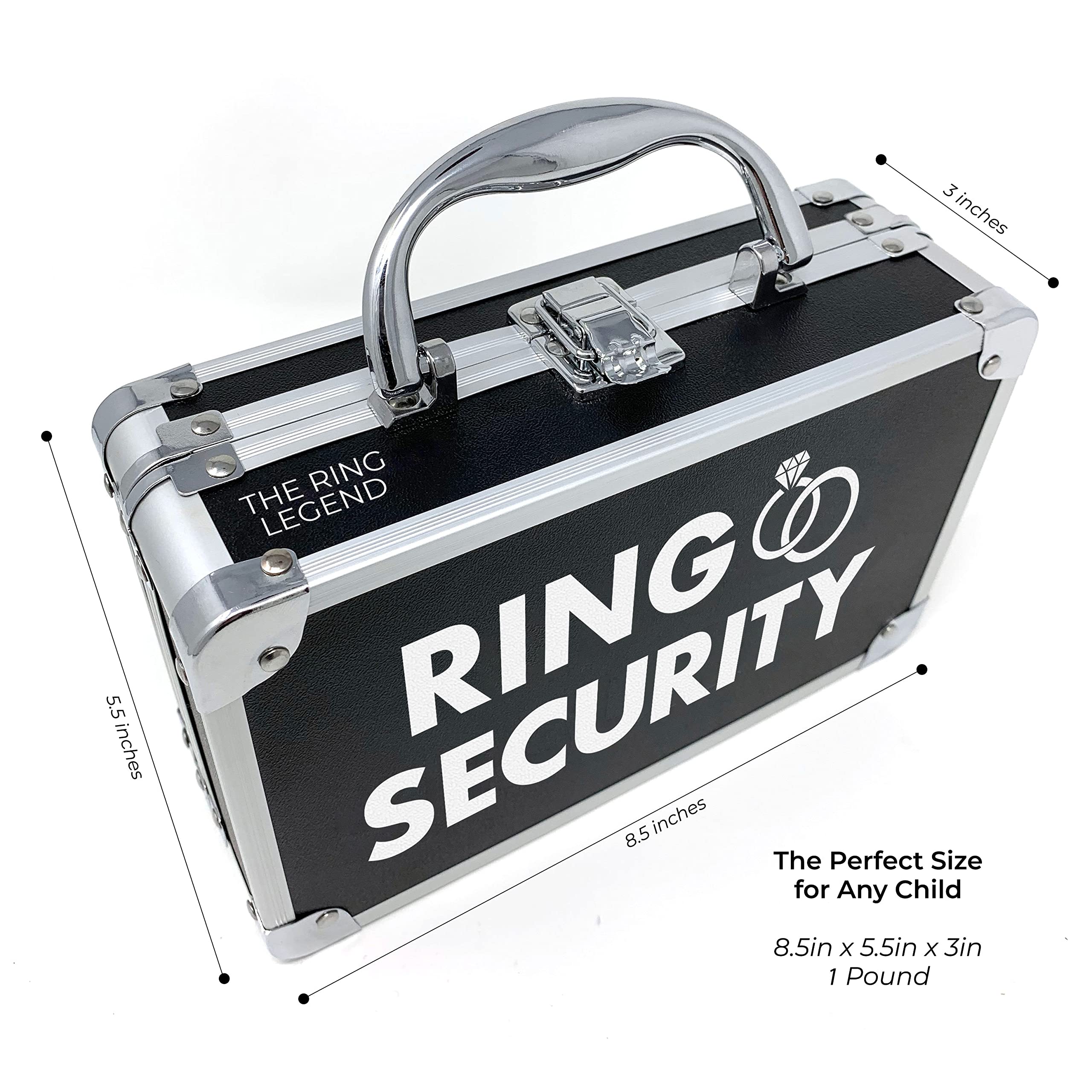 Mua THE RING LEGEND Ring Security Ring Bearer Briefcase with Padded ...