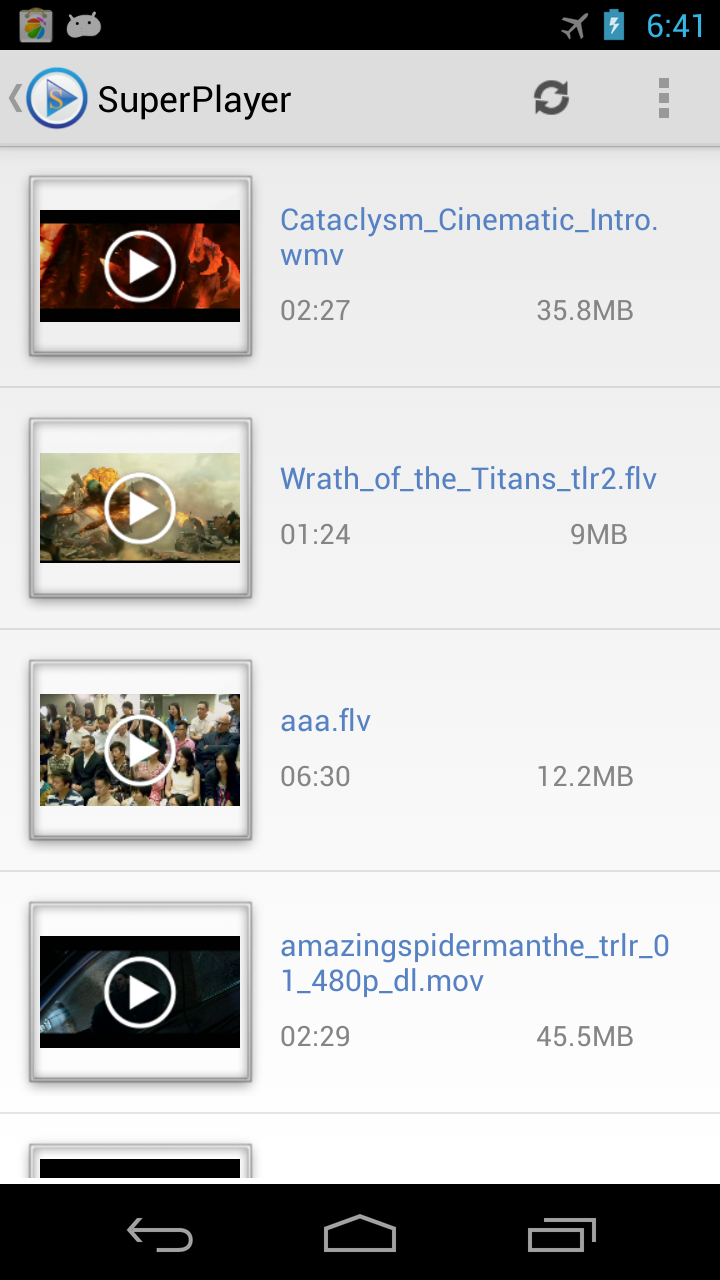 SuperPlayer 2 Video Player:Amazon.de:Appstore for Android