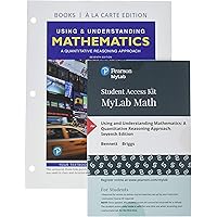 Amazon.com: Using & Understanding Mathematics: A Quantitative Reasoning Approach, Loose-Leaf ...
