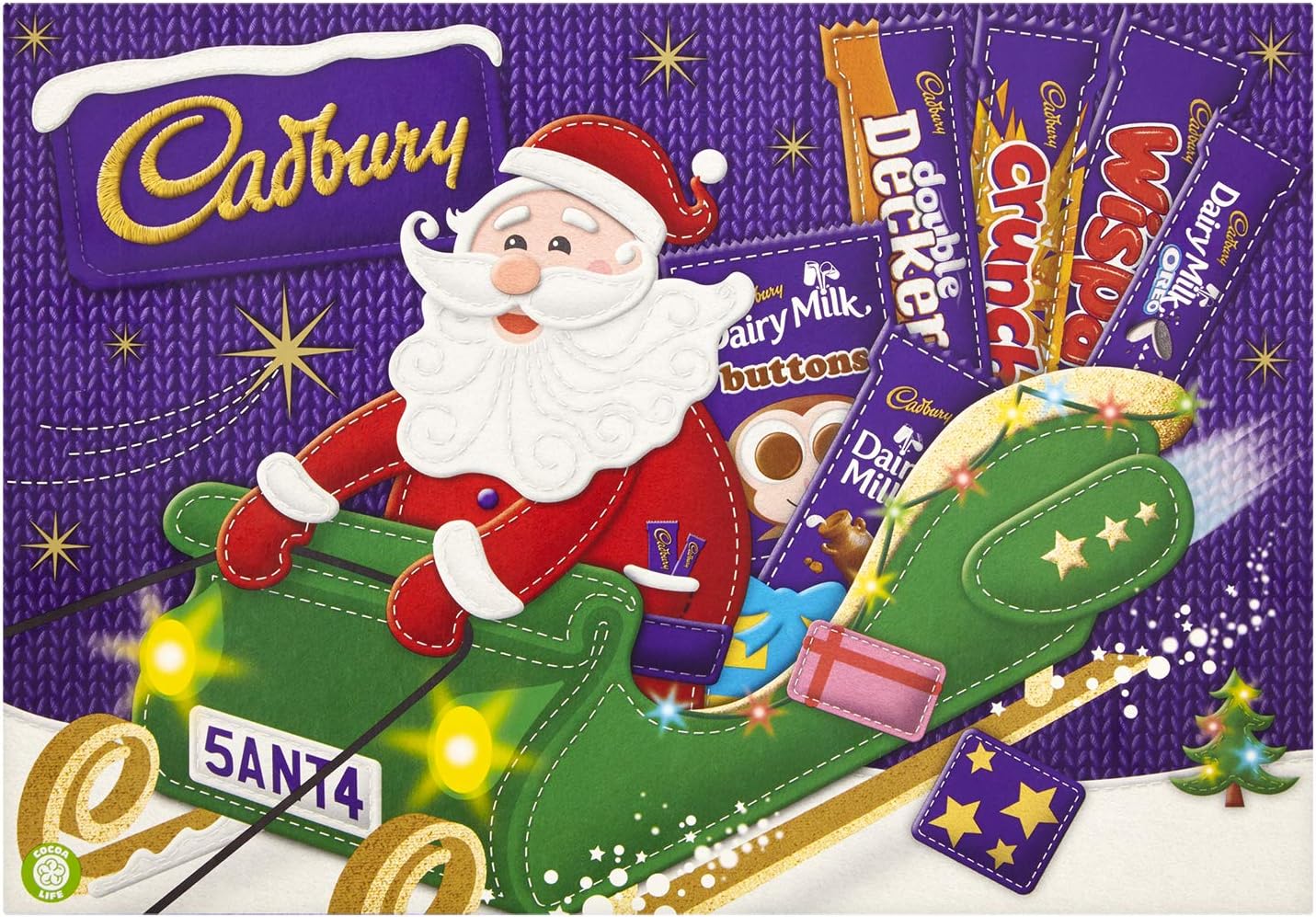 Cadbury Medium Santa Selection, 169 g, Pack of 8: Amazon.co.uk: Grocery