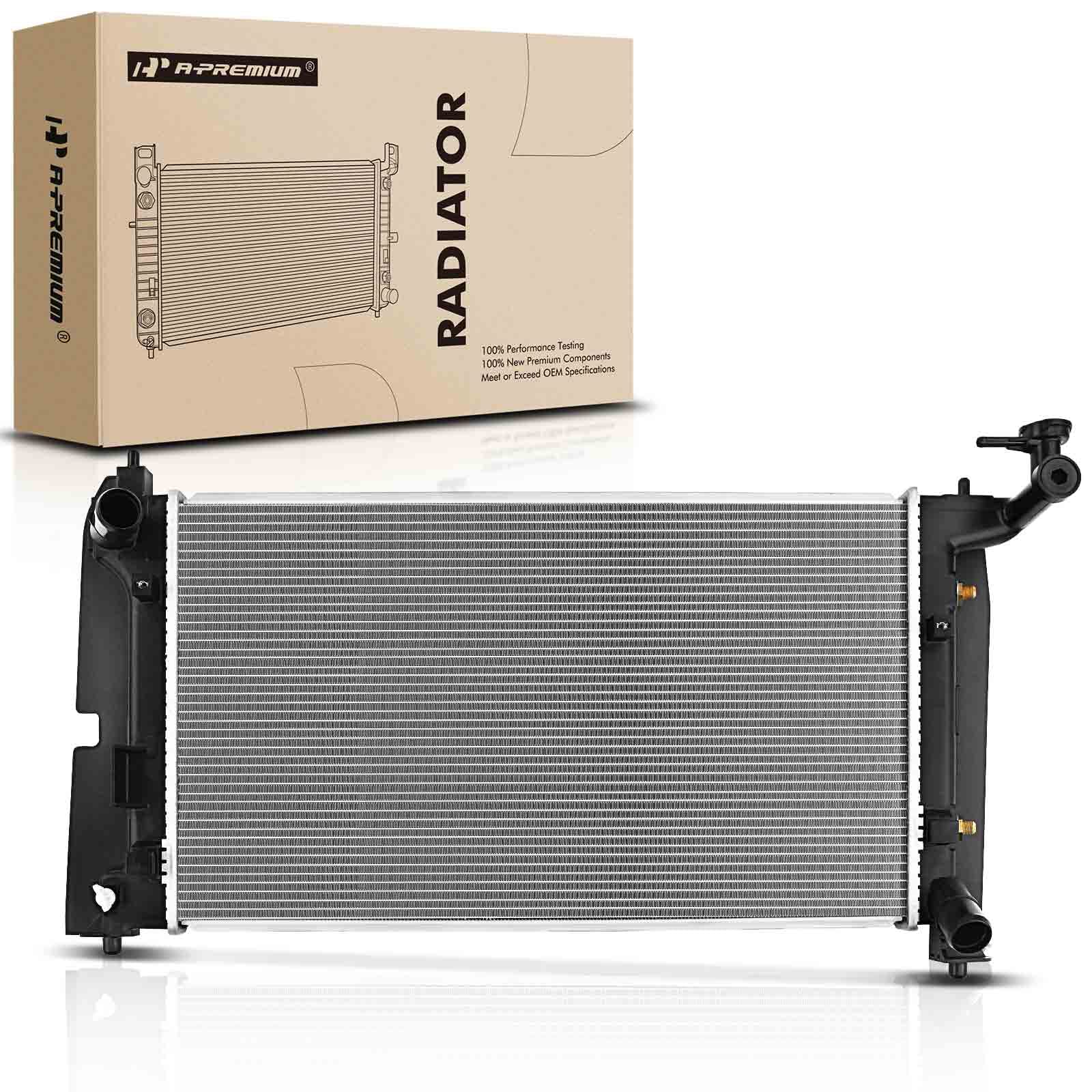 A-Premium Engine Coolant Radiator Assembly with Transmission Oil Cooler ...