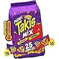 Amazon.com: Takis Mini 25 pc / 1.23 oz Bite Size Variety Pack, Assorted ...