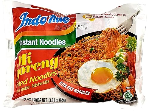 Indomie - Instant Noodles, Stir Fry Ramen, Halal Certified, Original ...