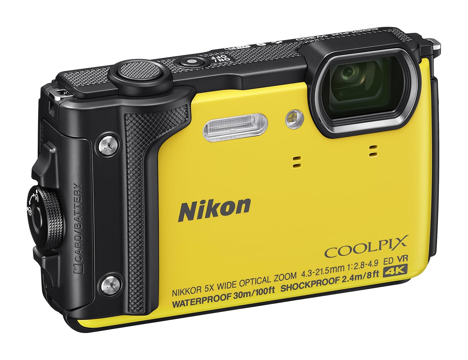 Nikon Coolpix W300 Fotocamera Digitale Compatta, 16 Megapixel, 4K ...