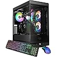 Amazon.com: iBUYPOWER Y40 PRO Black Gaming PC Desktop Computer AMD ...