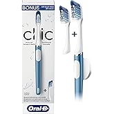 Amazon.com: Oral-B Clic Toothbrush, Alaska Blue, with 1 Replaceable ...
