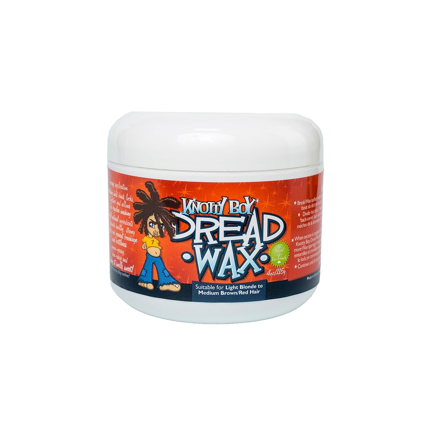 Amazon.com : Knotty Boy Light Dreadlock Wax 4oz : Beauty