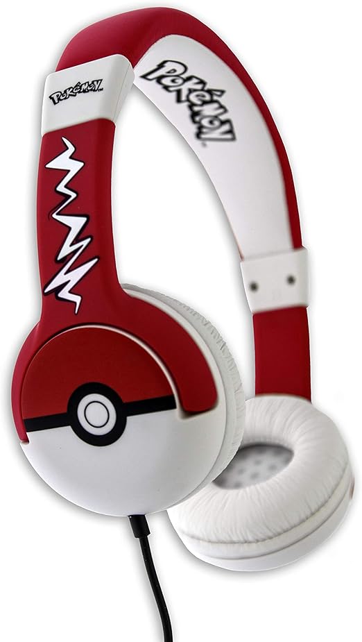 Casque Audio Pokémon Pokeball OTL Technologies Rouge et Blanc: Amazon ...