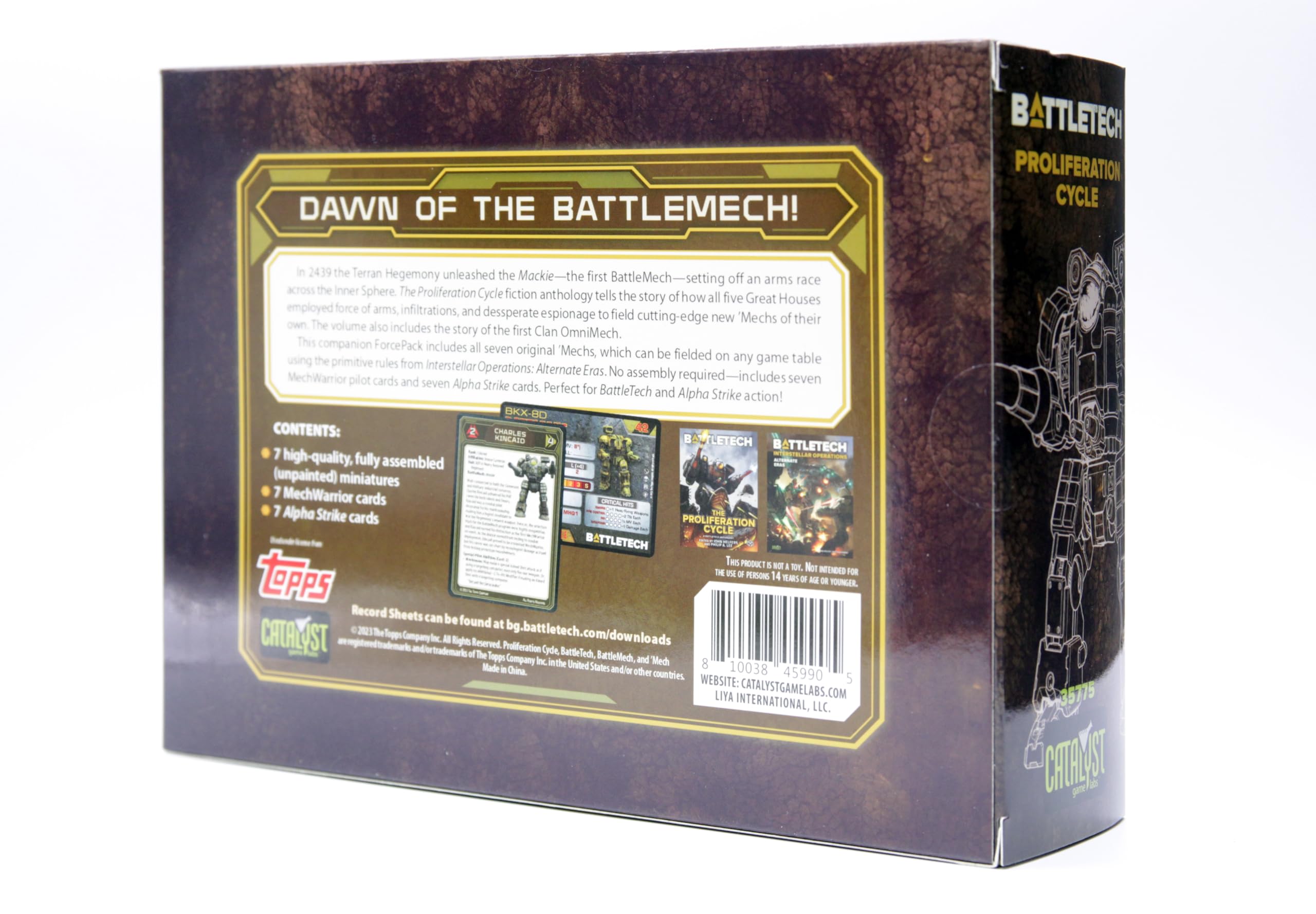 Mua Catalyst Game Labs BattleTech Proliferation Cycle Force Pack Boxed ...