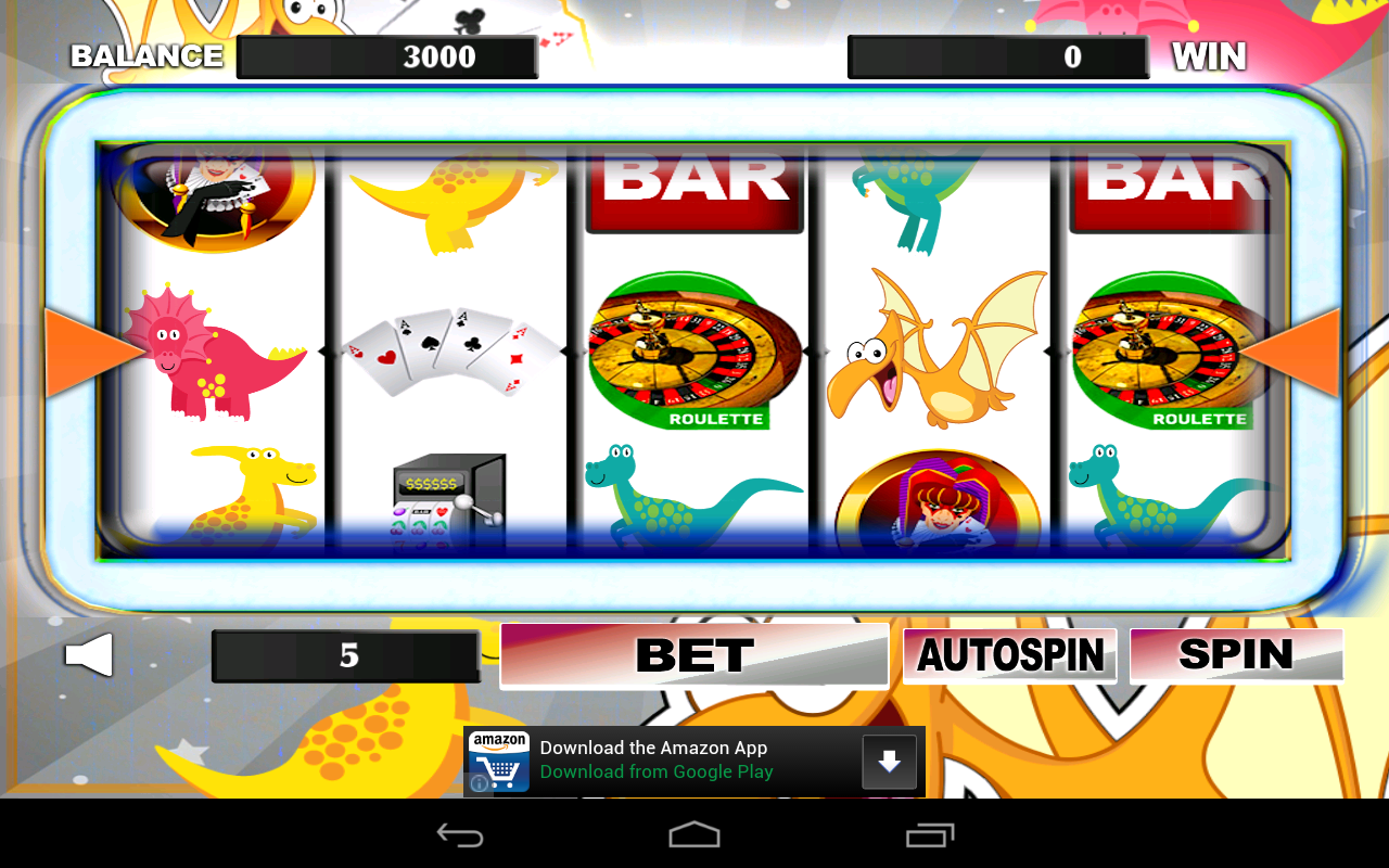 Free Dino Slots for Kindle Fire HD Dino Win Force Offline Slots Free ...