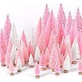 Amazon.com: 30Pcs Mini Christmas Trees Artificial Christmas Tree Bottle ...
