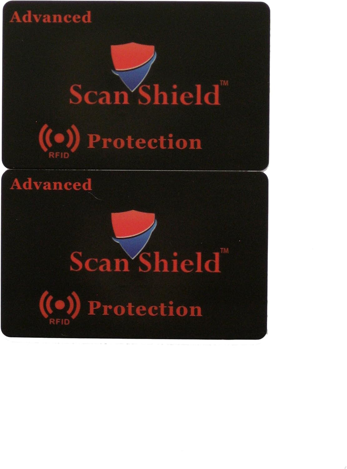 Amazon.com : Scan Shield Advanced RFID Blocking Card for Wallet x 2 ...