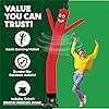 LookOurWay Air Dancers Wacky Waving Inflatable Tube Man Set - 10 Feet ...