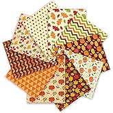 Amazon.com: JarThenaAMCS 12Pcs Fall Cotton Fabric Bundles 18 x 22 Inch ...