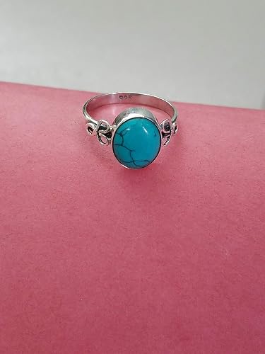 Feroza Stone Ring Design Neyshabur Feroza Silver Ring | Turquoise