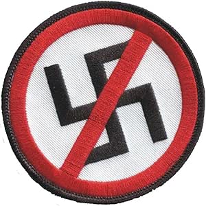 Anti Nazi Iron On Patch : Arts, Crafts & Sewing