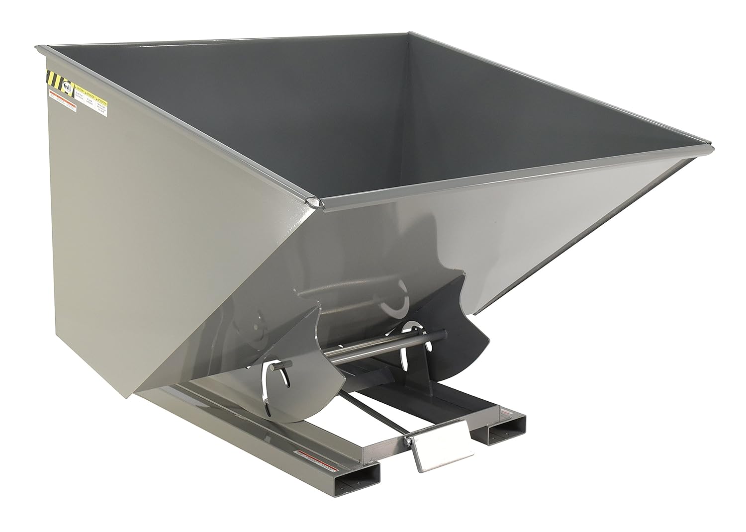 Vestil D-250-HD-GY-SG Self-Dump HD Hopper, 2.5 cu. yd, 6000 lb ...