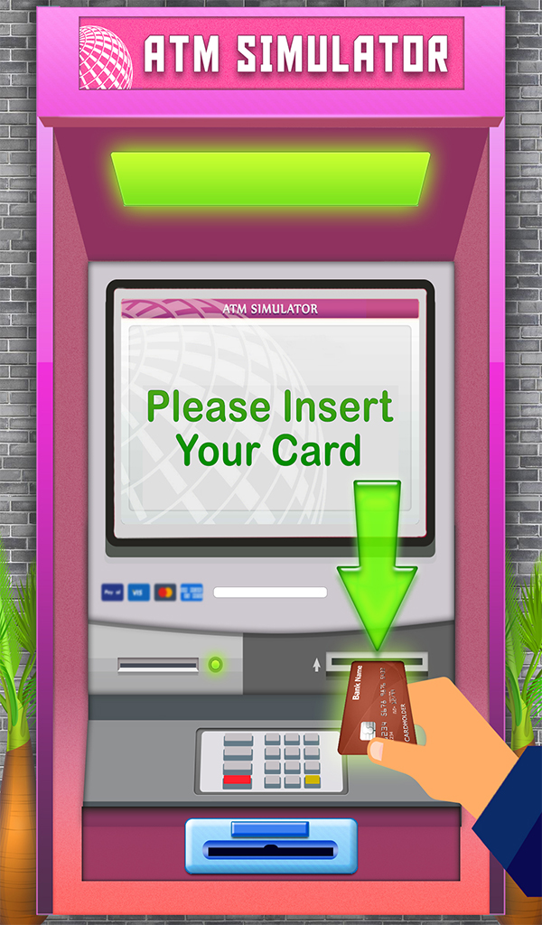 ATM Simulator Virtual Bank Cashier Free Kids Game:Amazon.in:Appstore ...