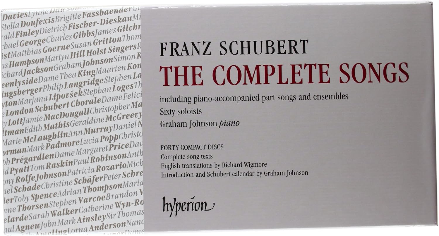 Schubert: The Complete Songs: Amazon.co.uk: Music