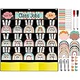 Amazon.com: Boho Rainbow Class Jobs Pocket Chart Teacher's Helper ...
